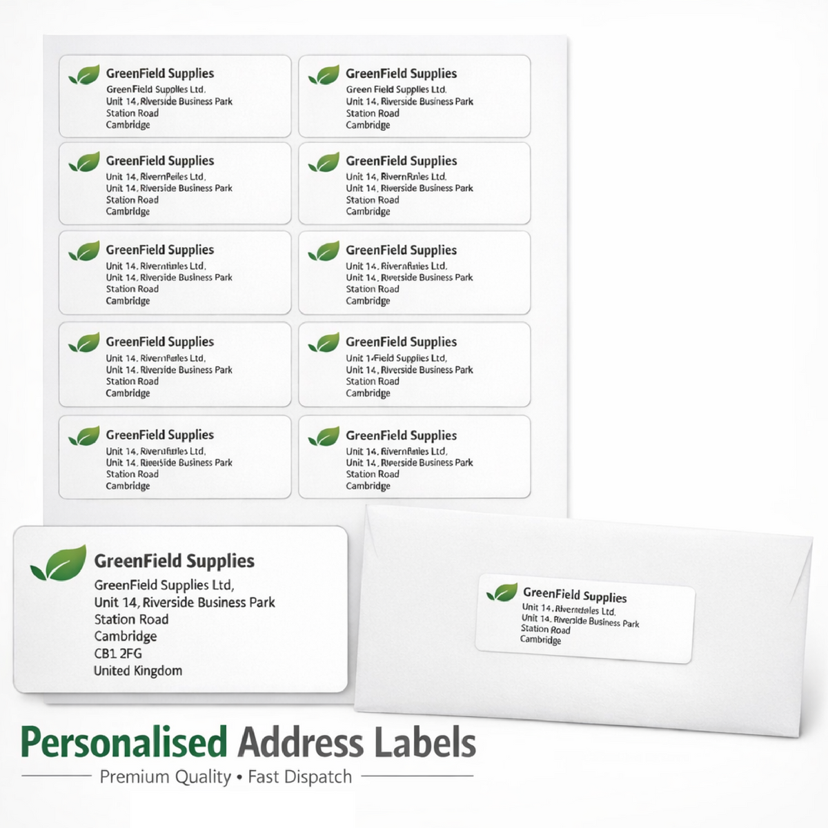 Personalised Address Labels UK – Cheap, High Quality & Fast Delivery