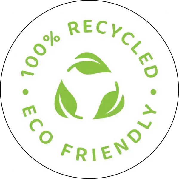 100% recycled Stickers | 100% Recycled Paper Eco Stickers